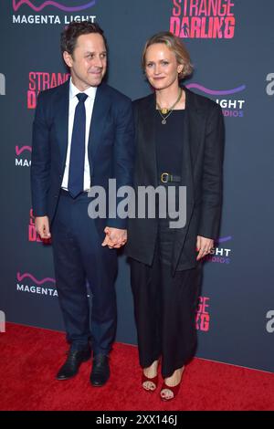 Giovanni Ribisi und Emily Ward bei der Premiere des Kinofilms Strange ...