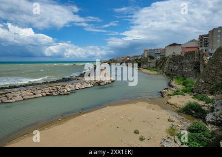 Sinop, Turkey - July 31, 2024: Views of Kumkapi beach in Sinop, Turkey ...