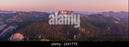 Aerial photograph of Mt. Rushmore National Memorial from the Norbeck ...