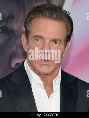 HOLLYWOOD, CALIFORNIA - AUGUST 20: (L-R) Dennis Quaid and Zoe Grace ...
