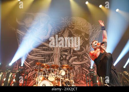 Chad Gray of Mudvayne performs during the Louder Than Life music ...
