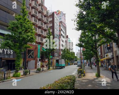 Modern commercial building at Kabukicho 2 Chome in Kabukicho, Shinjuku ...