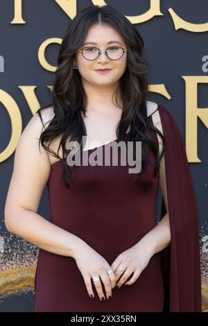 Megan Richards, The Lord of the Rings: The Rings of Power Premiere ...