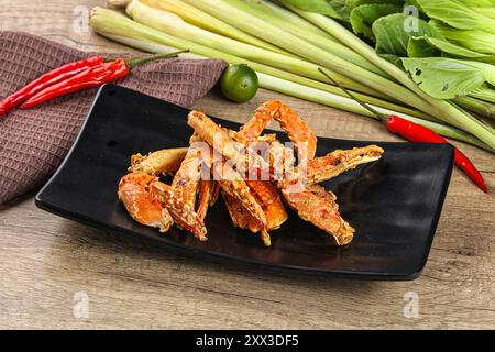 Delicous steamed Spider crab Claws snack Stock Photo - Alamy