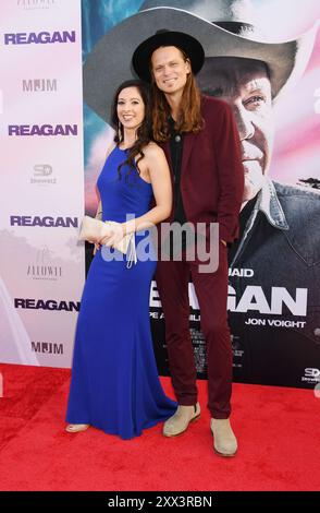HOLLYWOOD, CALIFORNIA - AUGUST 20: (L-R) Maggie McClure and Shane Henry ...