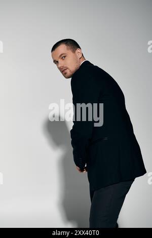 Man, shoulder, shadow, detail Stock Photo - Alamy