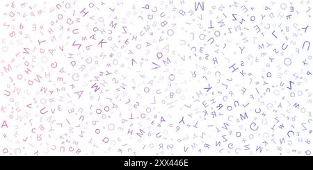 Various Colorful Random Letters Pattern - Texture, Background, Design ...