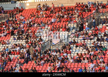 BMO Field Stadium stands during the Major League Soccer Match between ...