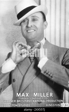 Brighton-born English comedian MAX MILLER and HAL WALTERS in a scene ...