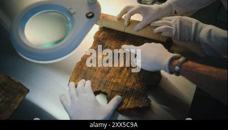 Scientists examine and discover cultural heritage of extinct human ...