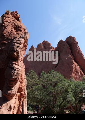 Colorado Springs, Colorado - August 4, 2024: Garden of the Gods Natural ...
