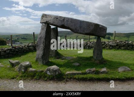 Legananny dolmen portal tomb ancient historic monument county down ...