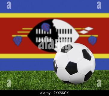 Swaziland Eswatini soccer ball football Stock Photo - Alamy