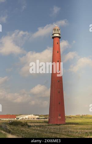 Den Helder, the Netherlands. September 2021. The lighthouse Lange Jaap ...