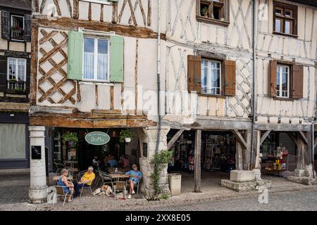 France, Dordogne, Eymet, stopover on the via Lemovicensis, pilgrimage ...