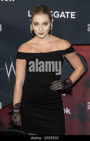 Monica Osborne attends 'The Crow' by Lionsgate world premiere at The ...