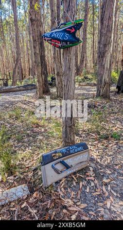 Victorian Rural Country Bush Camp in Australia Stock Photo - Alamy