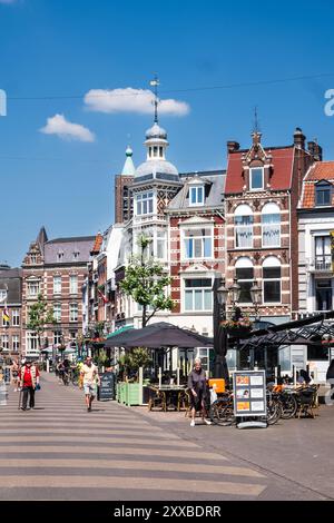 Street view in Venlo, Limburg, Netherlands Stock Photo - Alamy