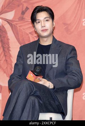 Lee Min-Ho, August 23, 2024 : Actor Lee Min-Ho attends a press conference for Apple TV series ...