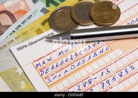 Sepa bank transfer Stock Photo - Alamy