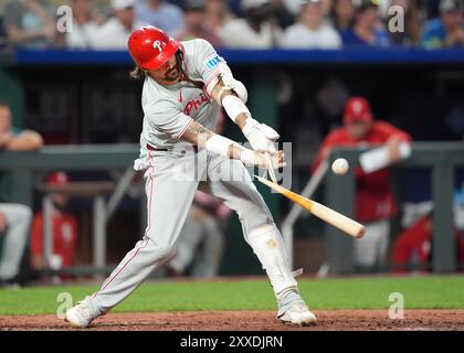 Philadelphia Phillies' Nick Castellanos in action during a baseball ...
