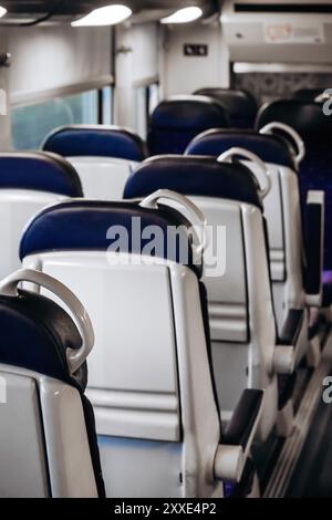 Inside a TER train in the south of France Stock Photo - Alamy