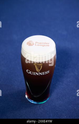 Guinness , Official Beer of Premier League Stock Photo - Alamy
