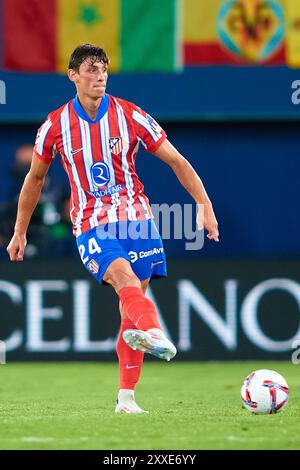 Robin Le Normand of Atletico de Madrid celebrates a goal 2-0 during the ...