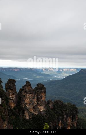 A distant view of The famous three finger-shaped peaks is known as The ...