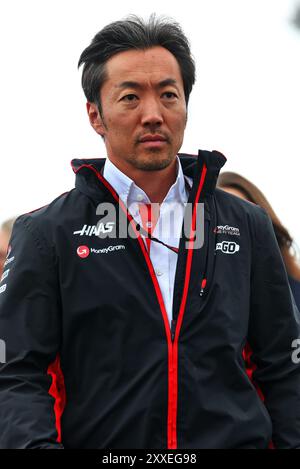 Komatsu Ayao Jpn Team Principal Of Haas F1 Team Portrait During The