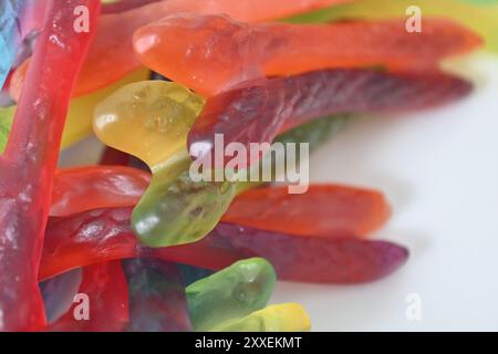 Sweet Colored Snakes 4 Stock Photo - Alamy