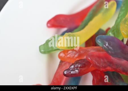 Sweet Colored Snakes 4 Stock Photo - Alamy