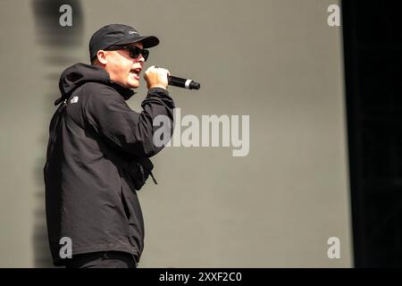 Kneecap during the Music Concert Kneecap on June 16, 2026 at the ...