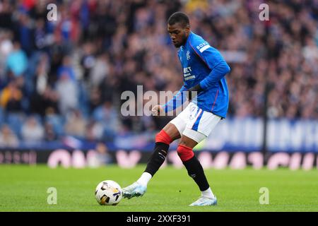 Rangers' Dujon Sterling during the William Hill Premiership match at Ibrox Stadium, Glasgow ...