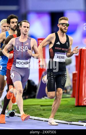 Josh Kerr of Great Britain during the Men’s 1500m semi-final heat 1 on ...