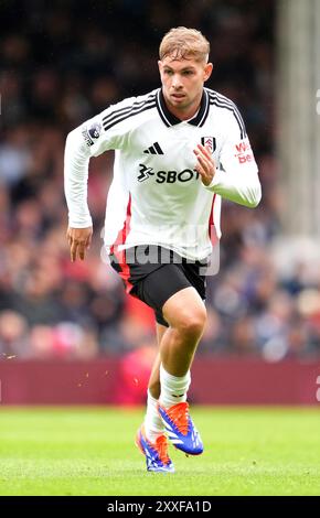 Fulham's Emile Smith Rowe during the Premier League match at Craven ...