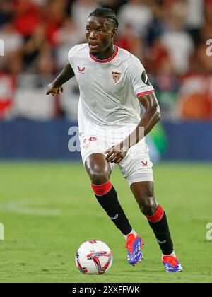 Lucien AGOUME of Sevilla FC during the Spanish championship LaLiga ...