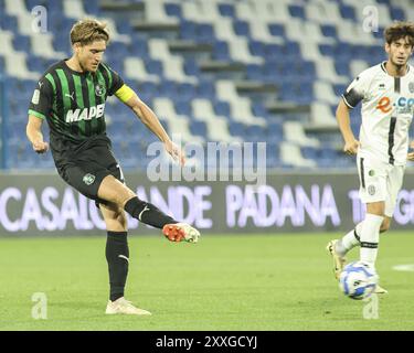 Filippo Romagna of US Sassuolo play the ball during US Sassuolo vs ...