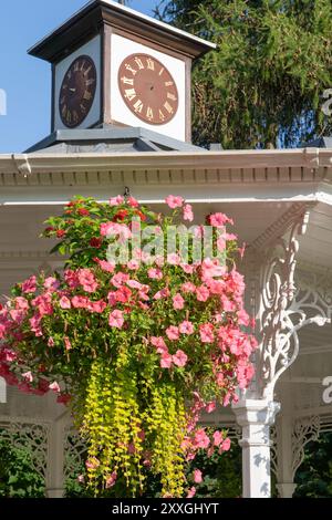 The bandstand is a historic monument in the War Memorial Park in ...