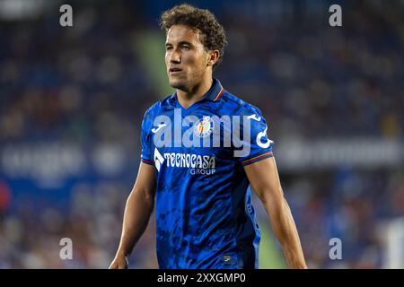 Luis Milla (Getafe CF) seen during a La Liga EA Sports match between ...