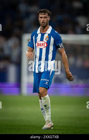 Javi Puado of RCD Espanyol looks on during the LaLiga EA Sports match ...