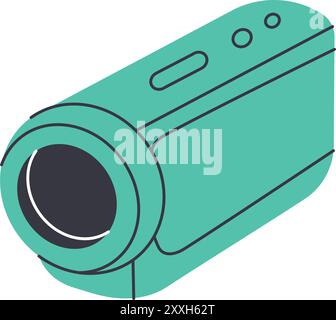 Vector illustration of professional and photo symbol. Set of ...