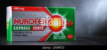 A package of Nurofen, a medication containing ibuprofen Stock Photo - Alamy