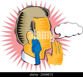young whispering man vector. whisper gossip, secret wo, telling ...