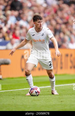 Swansea City's Josh Key during the Sky Bet Championship match at Turf ...