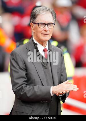 Liverpool Owner John Henry during the Premier League winners parade in ...