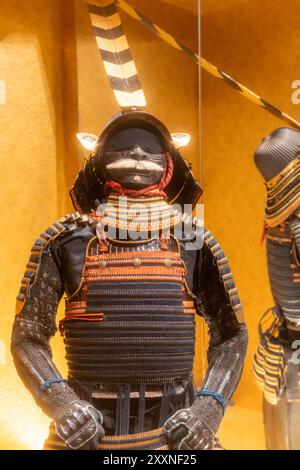 Japanese Samurai Armor sets Stock Photo - Alamy