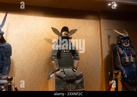 Japanese Samurai Armor sets Stock Photo - Alamy