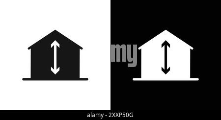 ceiling height icon, line vector Stock Vector Image & Art - Alamy