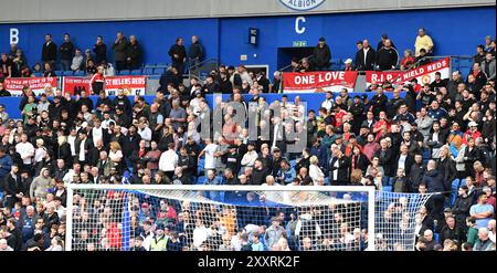 Crowd at Manchester united football match football stadium The old ...